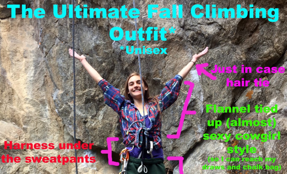 The Ultimate Fall Climbing Attire – Coffee. Tape. Climb.